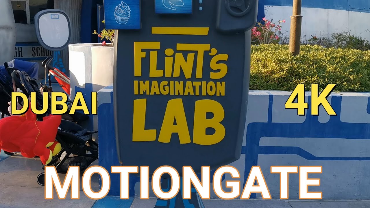 FLINTS LAB MOTIONGATE DUBAI (SMURFS VILLAGE) 4K - YouTube