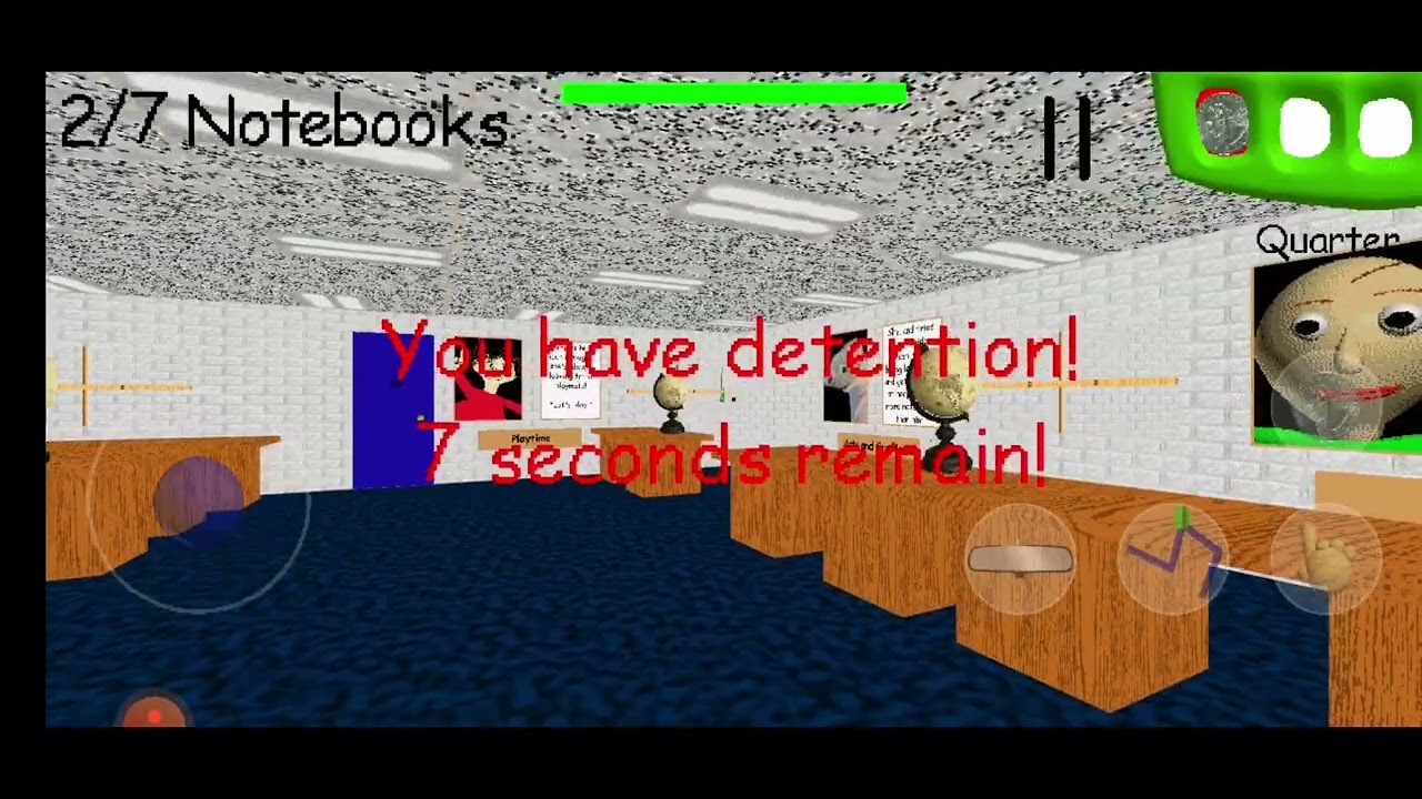 John Blue and RedCoolXD play Baldi's basics in education and learning ...