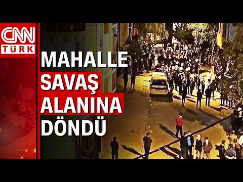 Arnavutköy'de öldürülen gencin ailesi mahalleyi savaş alanına çevirdi