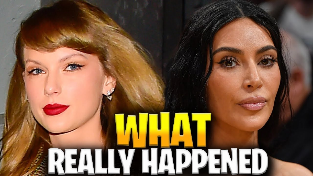 The Shocking Feud Between Kim Kardashian And Taylor Swift | What Really ...