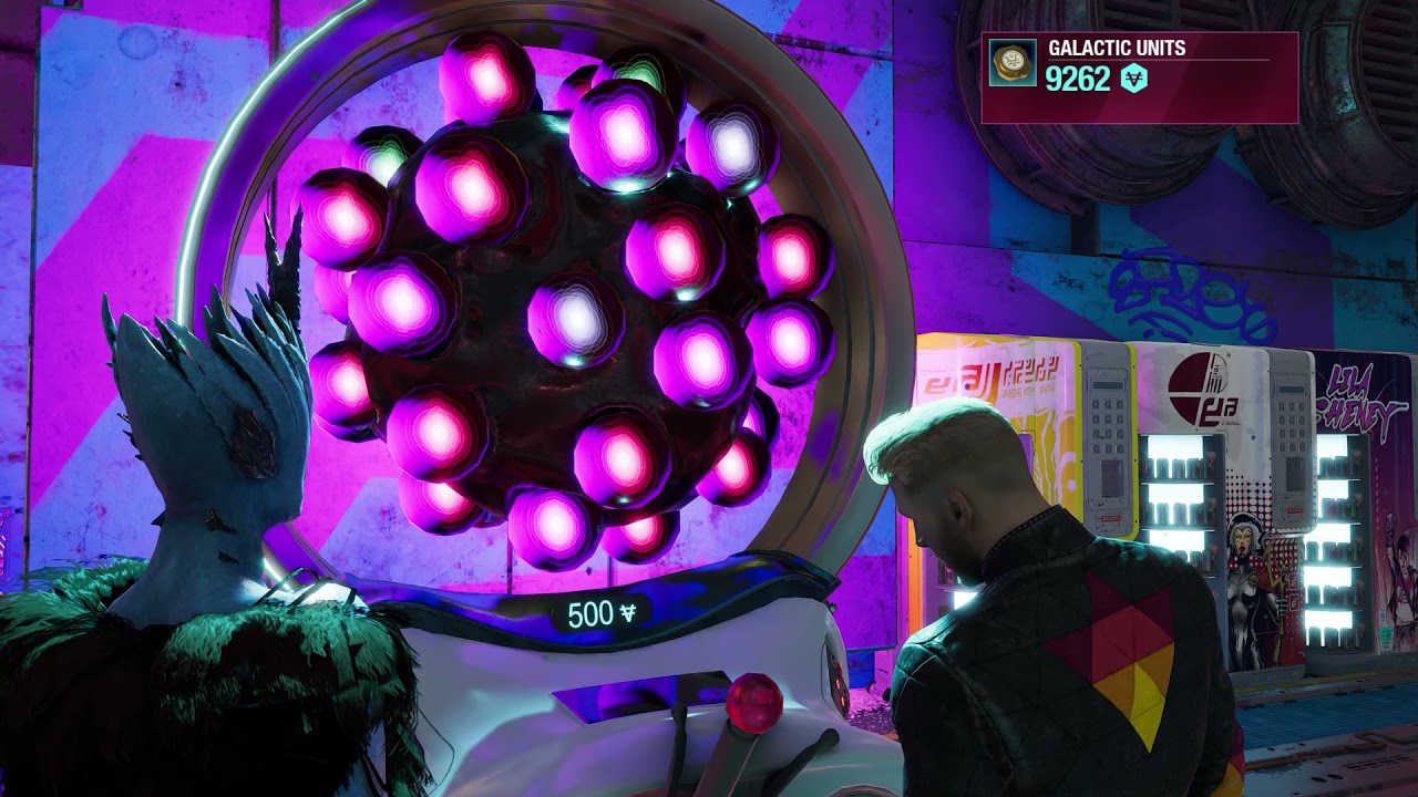 Playing The Slot Machine - Marvel's Guardians Of The Galaxy - YouTube