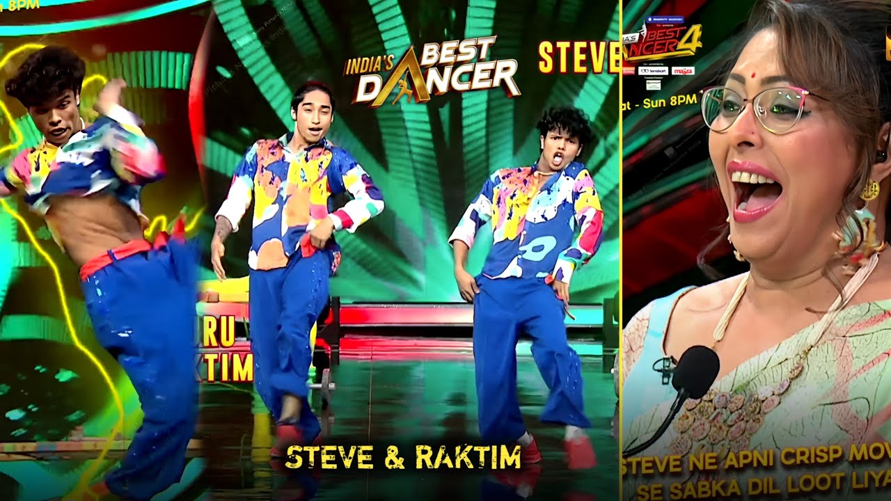 Letest Episode Steve and Raktim Dance Performance | India's Best Dancer ...