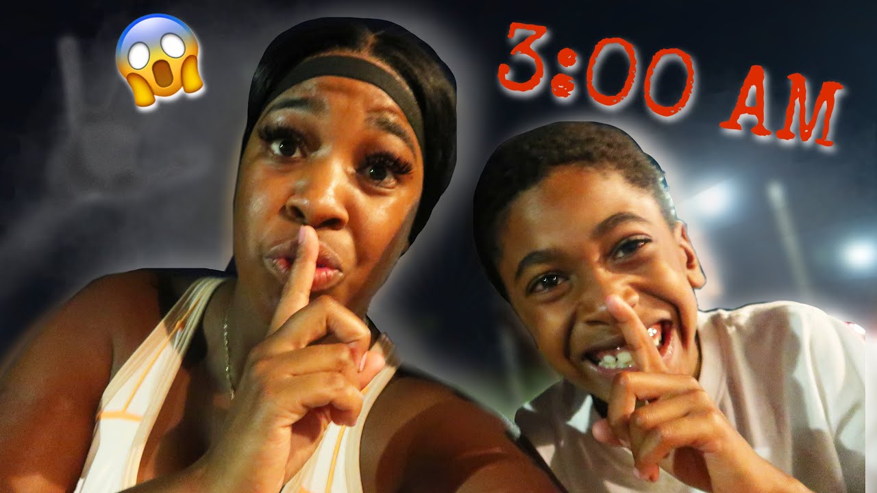 DON'T PLAY OUTSIDE AT 3AM!! - YouTube