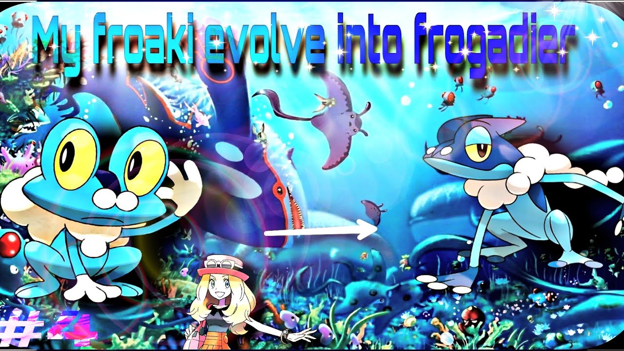 My Froakie evolve into frogadier |pokemon y 3D| Ep #4 - YouTube