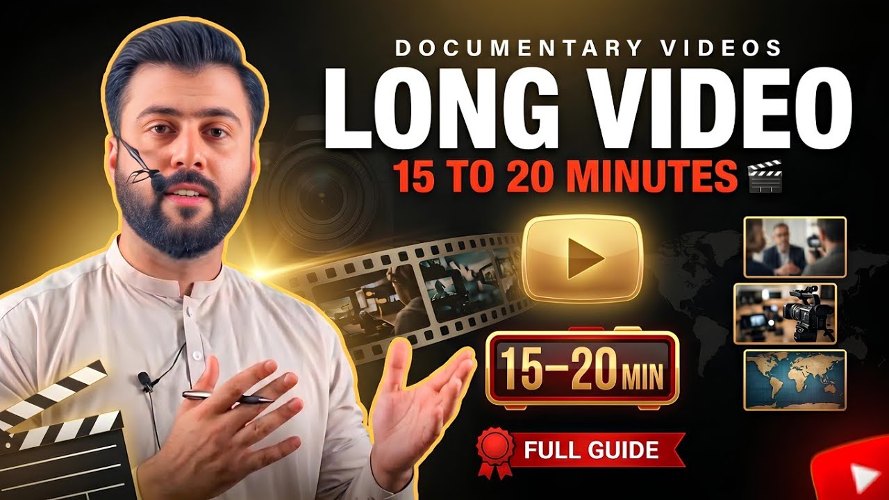 How to make Documentary videos - AI long videos - Tariq Pathan - YouTube