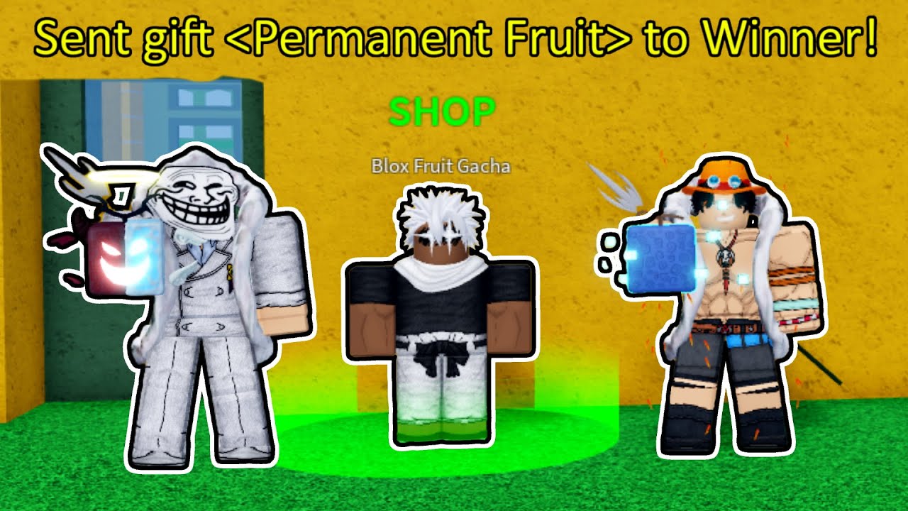 ALL Fruits You Spin, You Get PERMANENT... (Blox Fruits) - YouTube