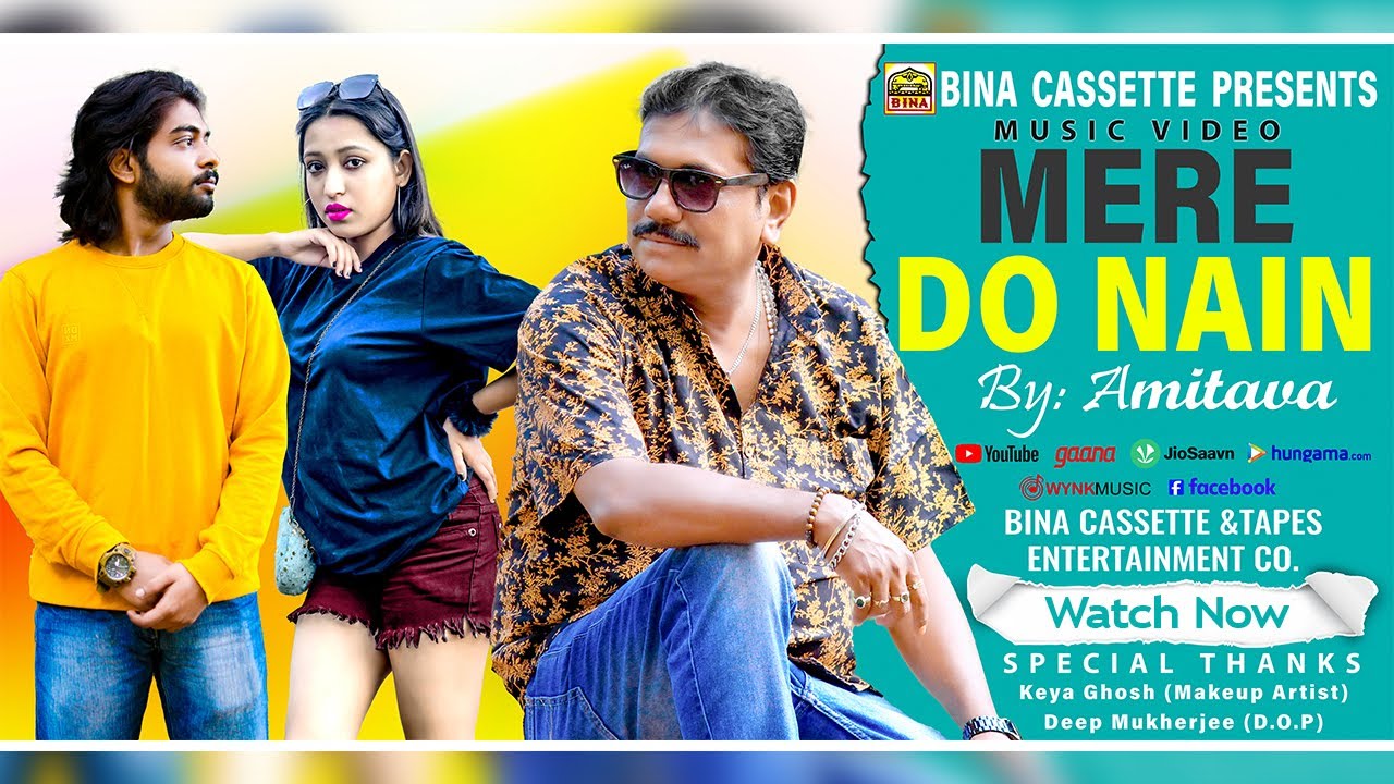 MERE DO NAIN I HINDI MUSIC VIDEO I BINA CASSETTE PRESENTS - YouTube