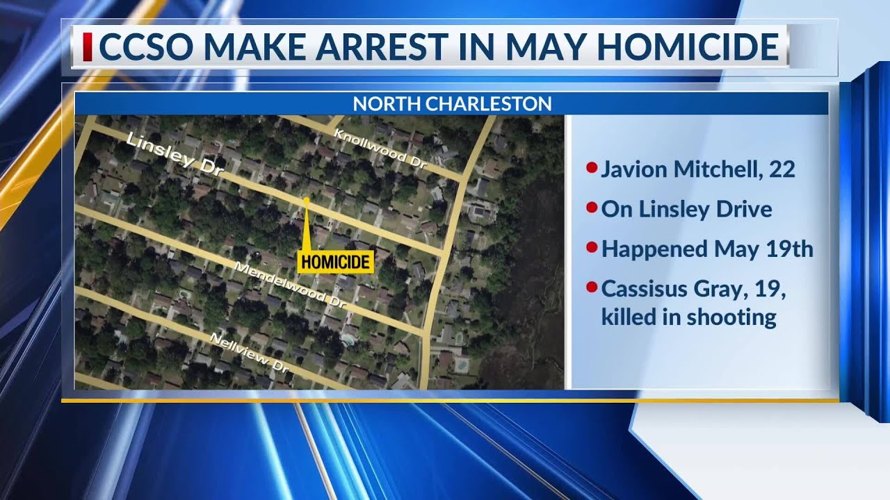 CCSO makes arrest in May homicide - YouTube