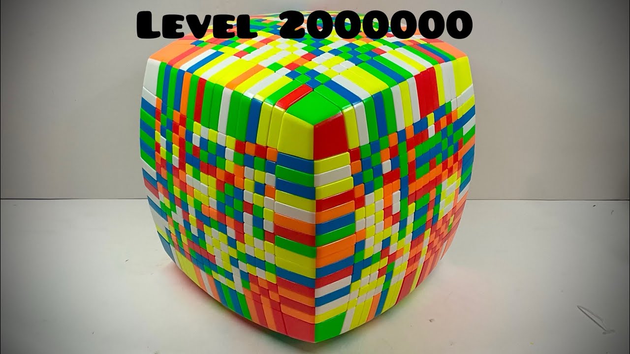 Rubix cubes from level 1 - 10000000 - YouTube