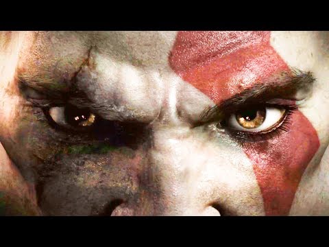 GOD OF WAR 1-2-3 - ALL TRAILERS (2005-2015)