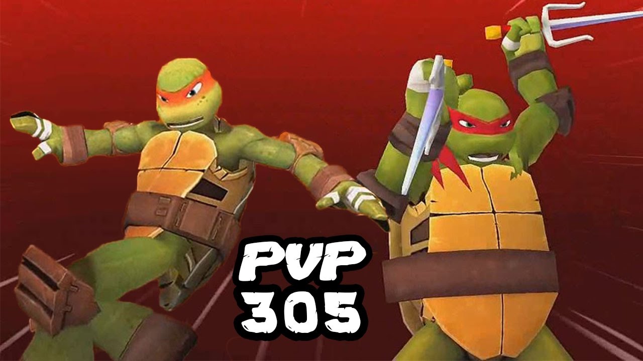 TMNT Legends PVP 305 (Mikey, Raphael, Dogpound, Fish Face) - YouTube