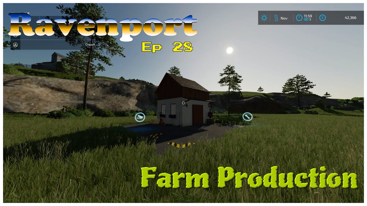 Ravenport/ FS 22/ Ep 28/ Farm Production - YouTube