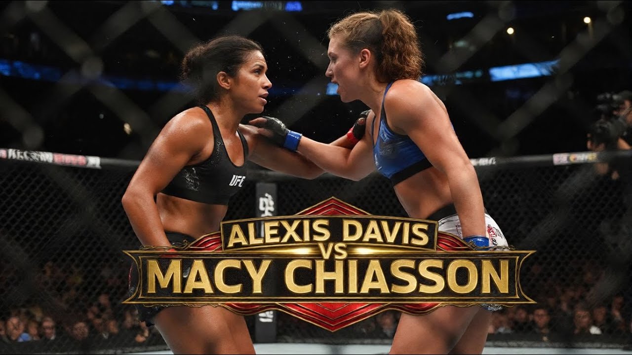 Alexis Davis vs Macy Chiasson | UFC Women Bantamweight Title TKO Finish ...