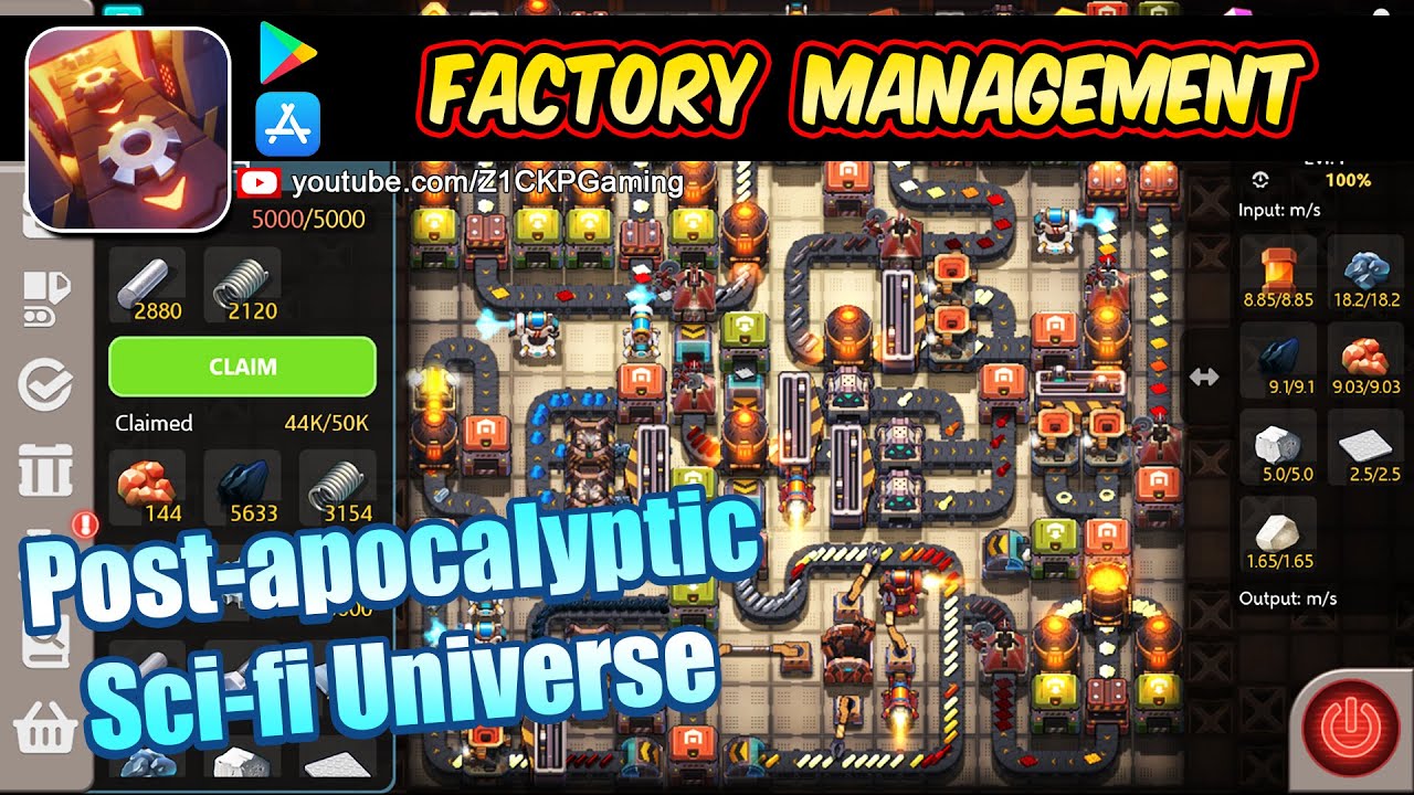 Sandship: Crafting Factory Gameplay Android / iOS - Z1CKP Gaming - YouTube