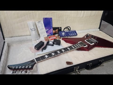 2008 Gibson Explorer - Robot - Metallic Red - Hipshot Locking Tuners ...