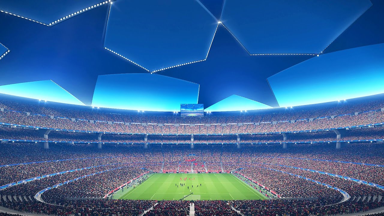 Playing in a Stadium with 1,000,000 Fans (PES 2018) - YouTube