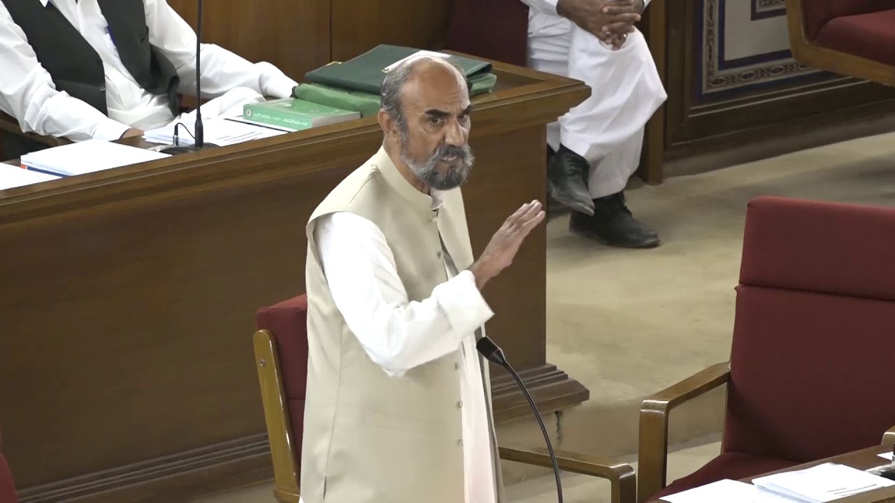Nawab Aslam Raisani speech in Balochistan assembly - YouTube