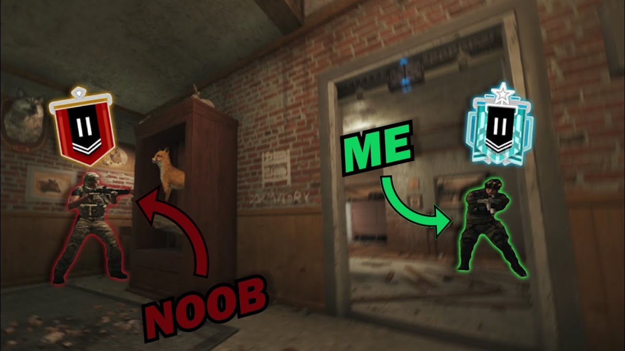 PROS (NOT REALLY) VS NOOBS R6 SIEGE - YouTube