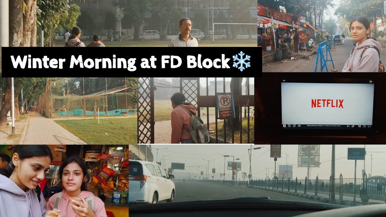 Winter Morning at FD Block ️|Cheese Toast ️| Horror on Netflix💻 - YouTube
