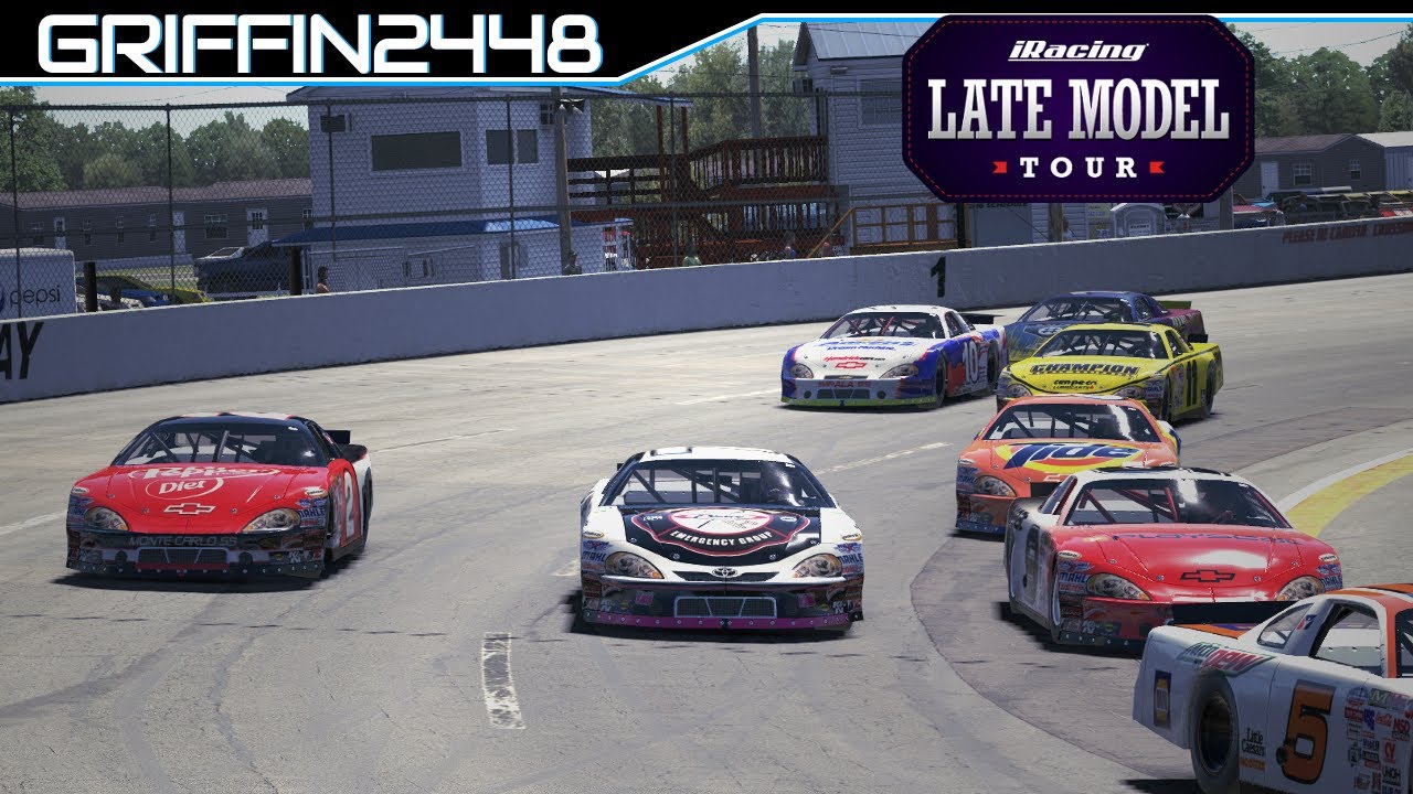 hard work - iRacing Late Model Fixed at Langley - YouTube