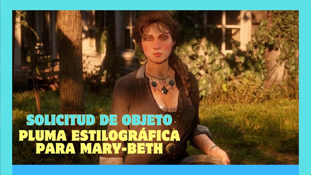 Solicitud de Objetos / Pluma estilográfica para Mary-Beth / RDR2 - YouTube