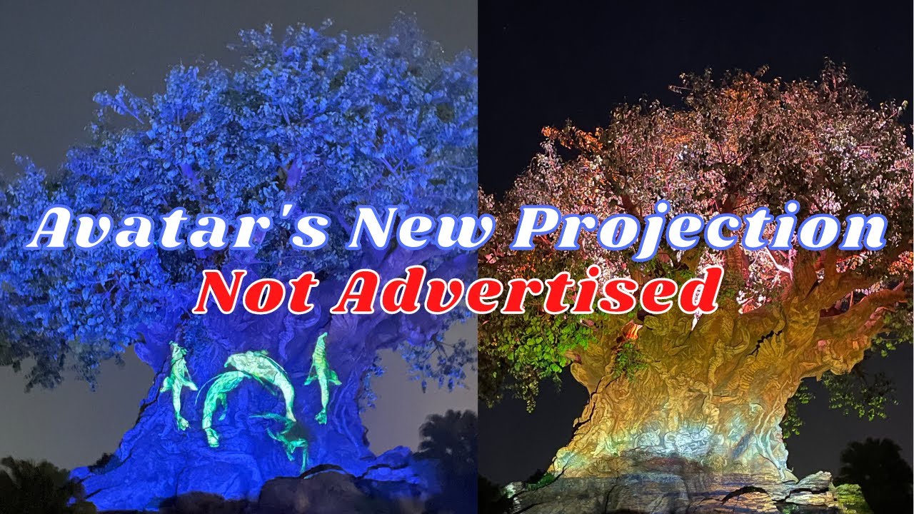 Disney's New Avatar Projection in Animal Kingdom - Why didn't they ...