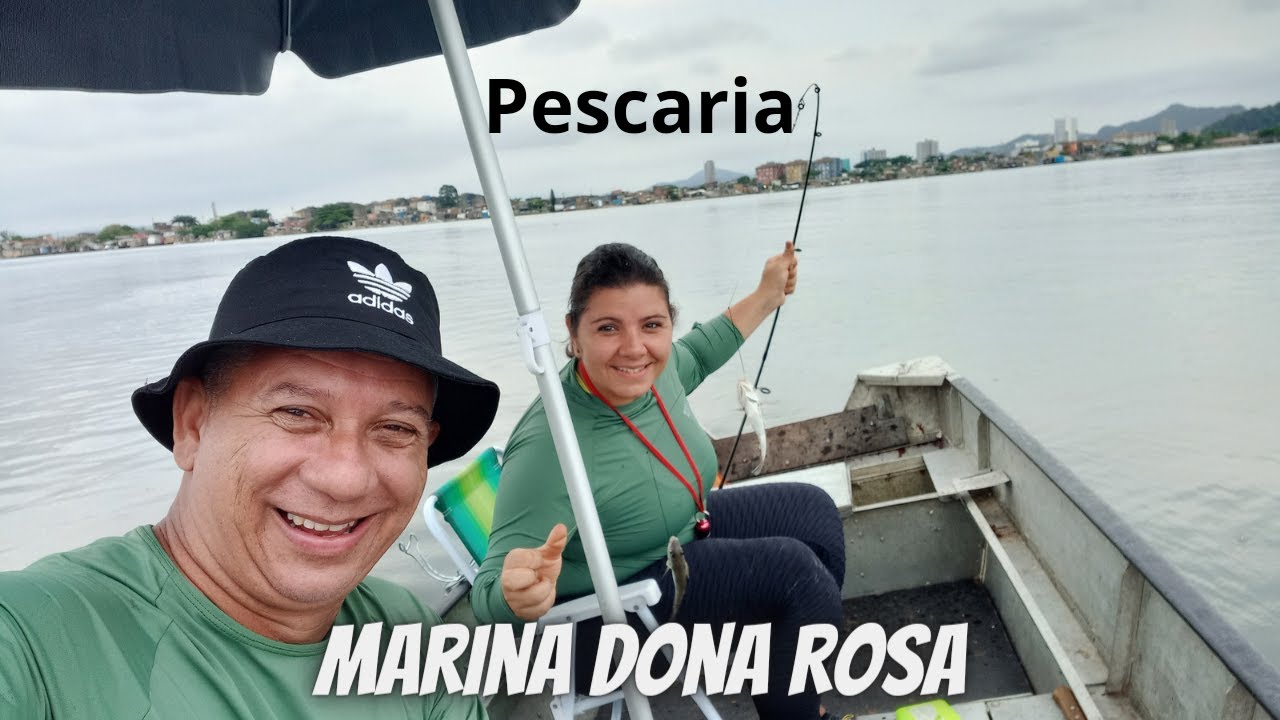 PESCARIA NA MARINA DONA ROSA /// TEVE MUITA ADRENALINA. - YouTube