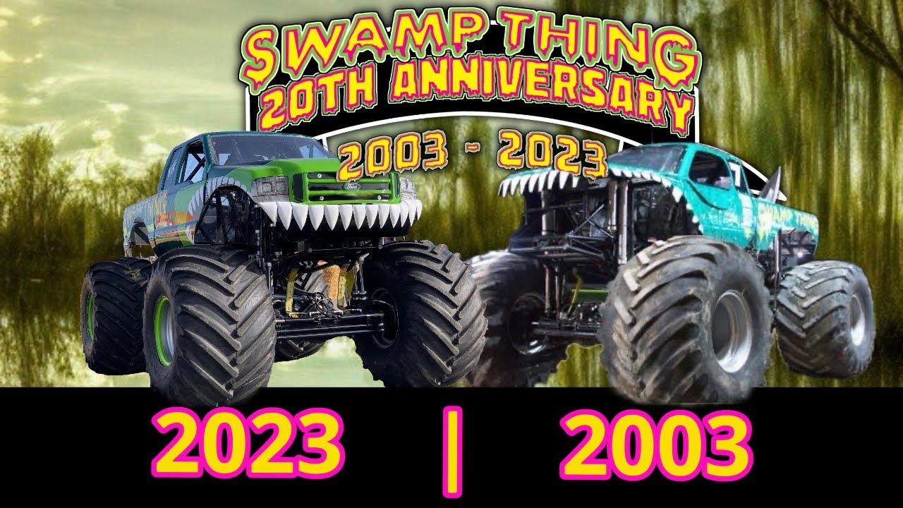 20th Anniversary of Swamp Thing 4x4 - YouTube