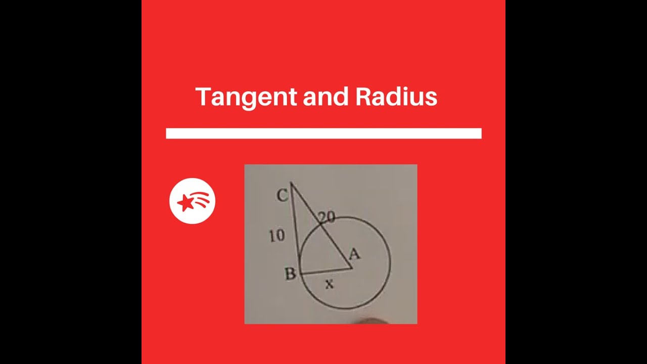Geometry Help-Circles-Tangent and Radius-MooMooMath - YouTube