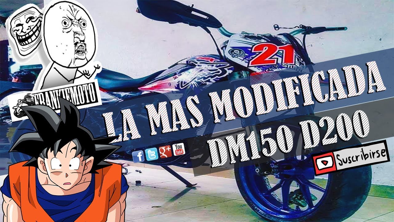 Dm 150 | La mas Modificada - YouTube