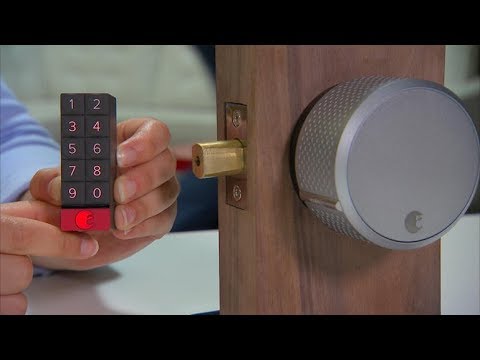 Smart Keypad ((code-based home entry)) - YouTube
