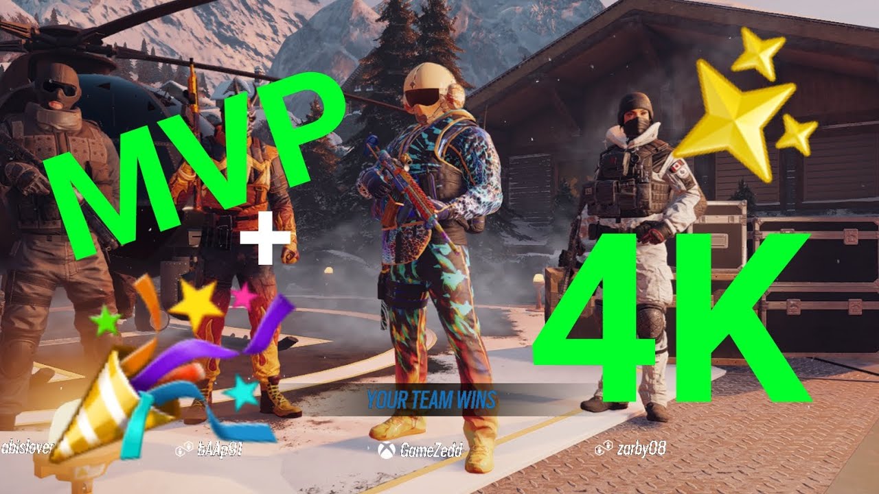 Probably My Best 4K in Siege Ever - YouTube