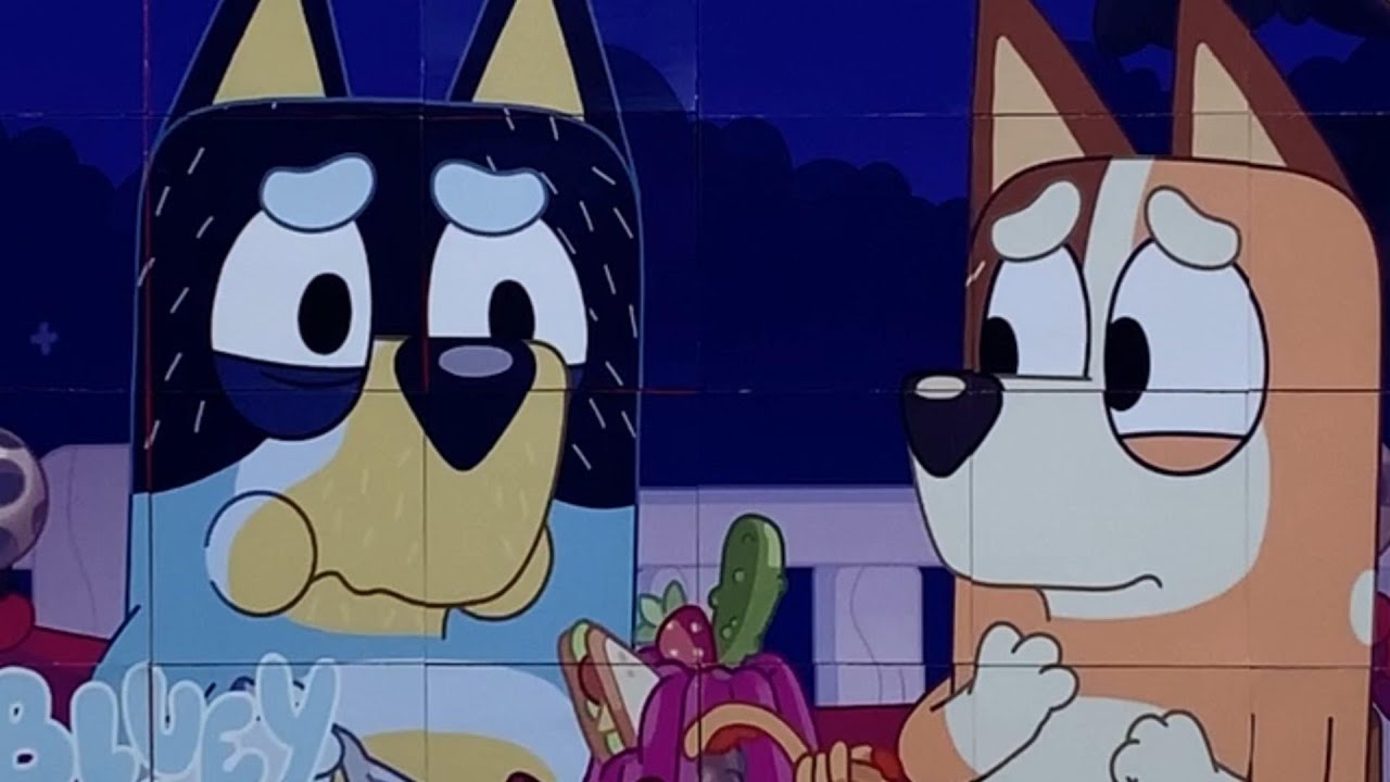 That's the Romance | Fancy Restaurant | Bluey | Puzzle for kids and for ...