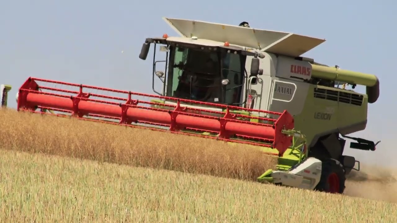 2x Claas Lexion 750 teratrac 2x Claas vario 770 Fendt vario 933 profil+ ...