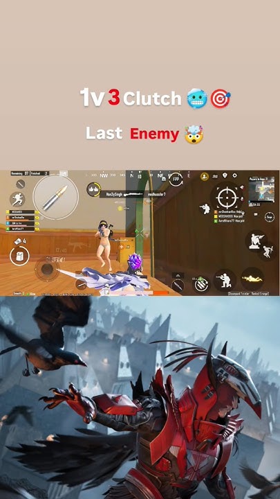 1v3 clutch 🤣 last enemy 🤯. #shortvideo #viralvideo #ytshorts - YouTube