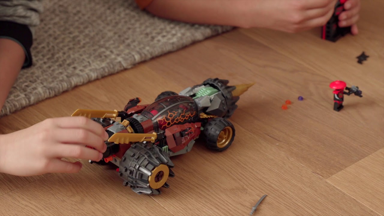 LEGO 70669 NINJAGO Cole's Earth Driller - YouTube
