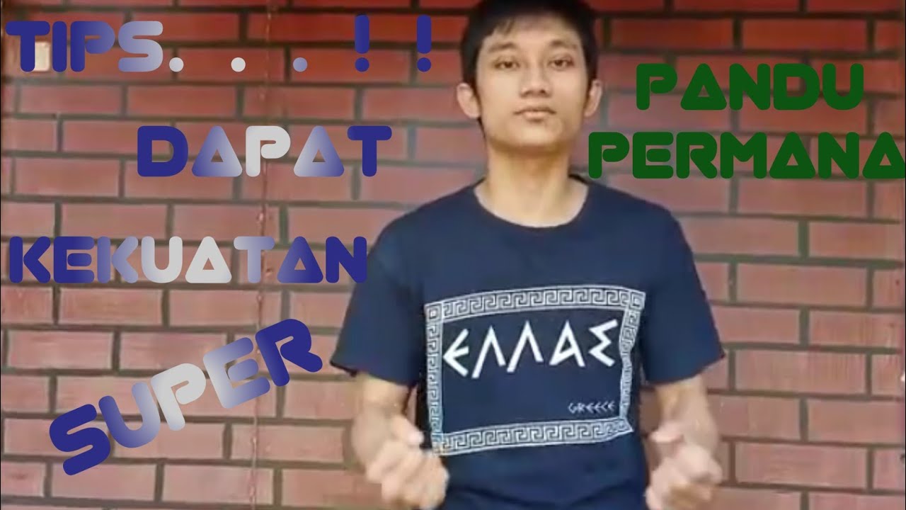 Tips Pandu Permana. . . ! ! Salah Satu Rahasia Kekuatan Super Untuk ...