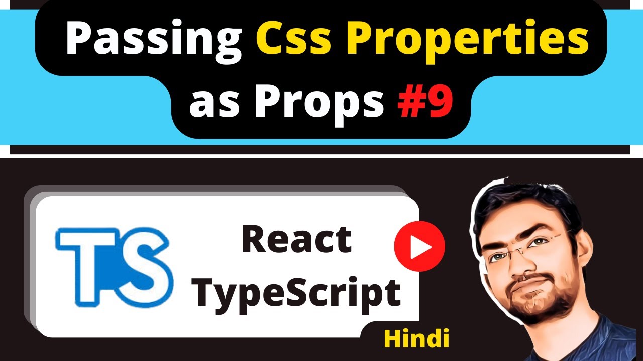 React Typescript 9 Passing Css As Props With Example Youtube 4807