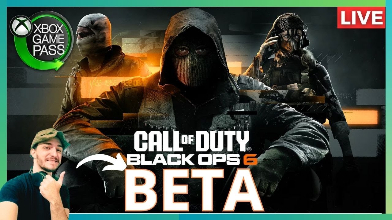 🔴 LIVE: COD Black Ops 6 BETA ao vivo! Jogando Pelo GAME PASS #codbo6 - YouTube