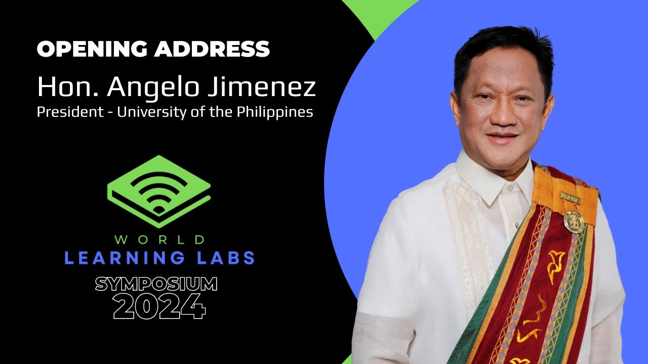WILL2024 - Hon. Angelo Jimenez - Opening Address - YouTube