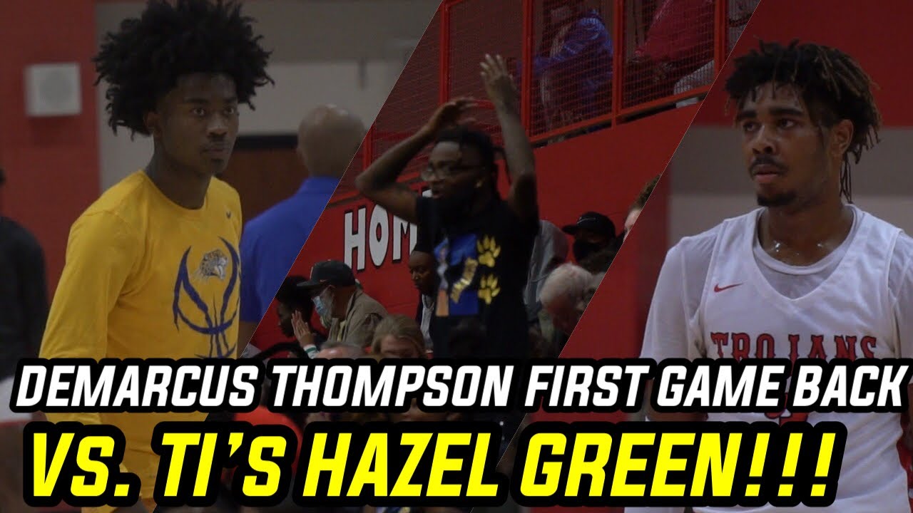 Demarcus Thompson First GAME BACK🤮!! Vs. TI Scrugg's Hazel Green TEAM ...