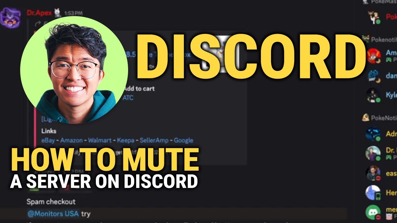How To Mute A Server On Discord: Silence Notifications FAST! - YouTube