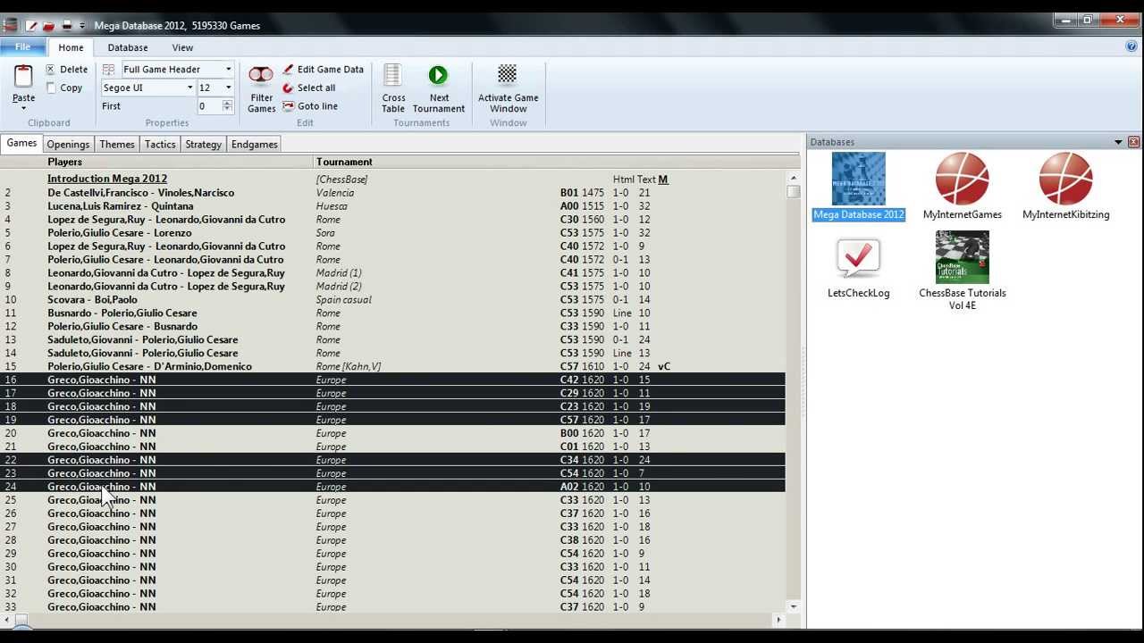 Creating New Database in Fritz 13 - YouTube