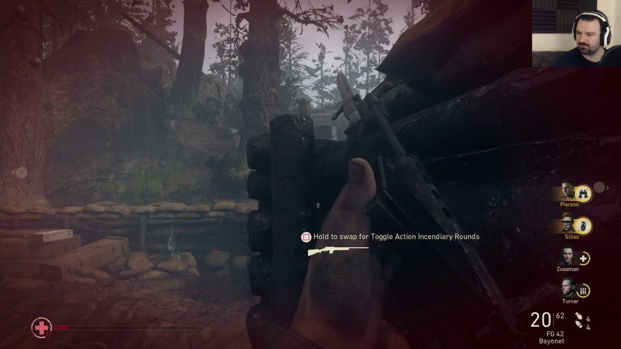 Call of Duty: WW II Campaign playthrough pt22 - Man Versus Tank - YouTube
