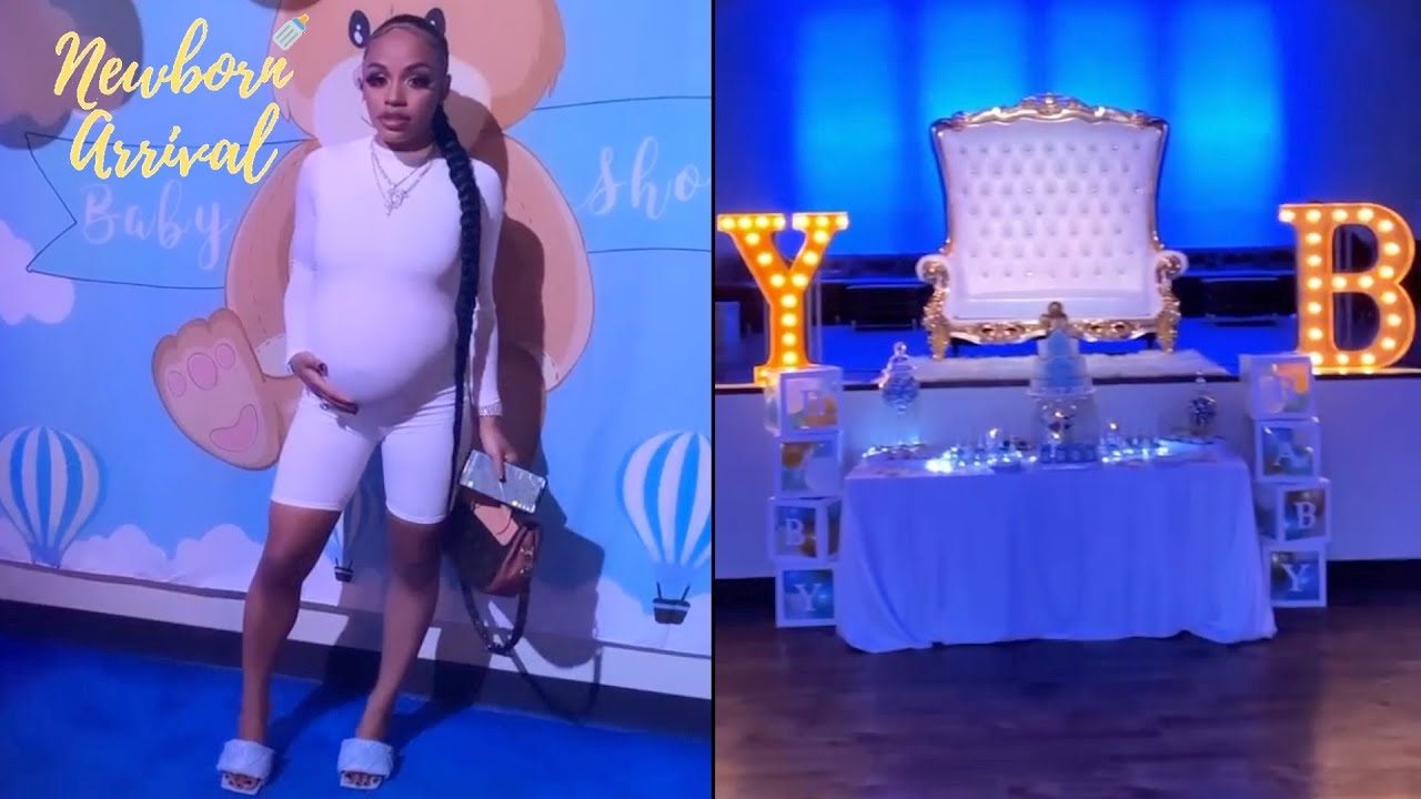 @NewbornArrival Yaya Mayweather & NBA Youngboy's Baby Shower For Their ...