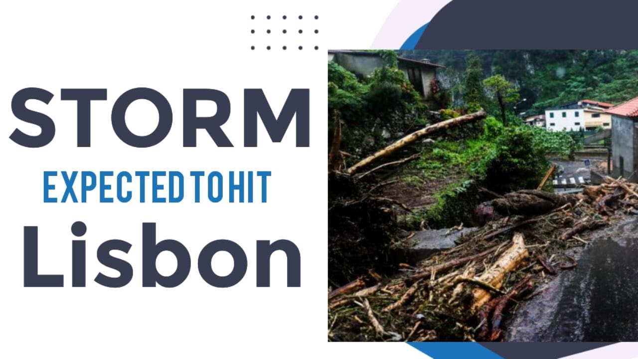 Storm Alert in Lisbon | infoStation - YouTube