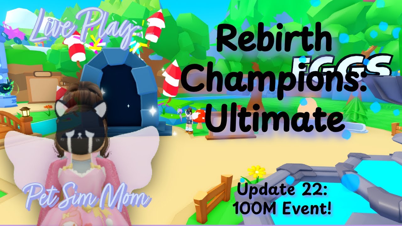 Rebirth Champions Ultimate: UPDATE 22 – 100M PARTY EVENT! - YouTube