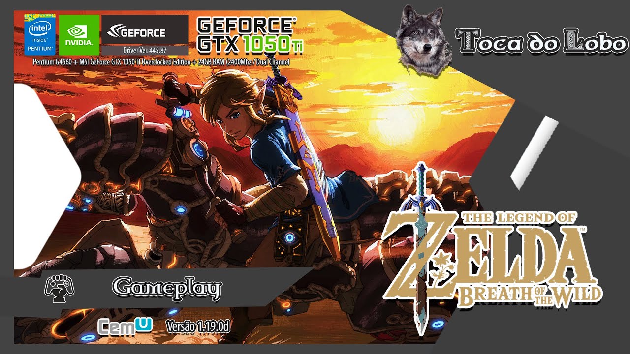 Jogando Zelda: Breath of the Wild em um PC fraco (Cemu 1.18.2c) - YouTube