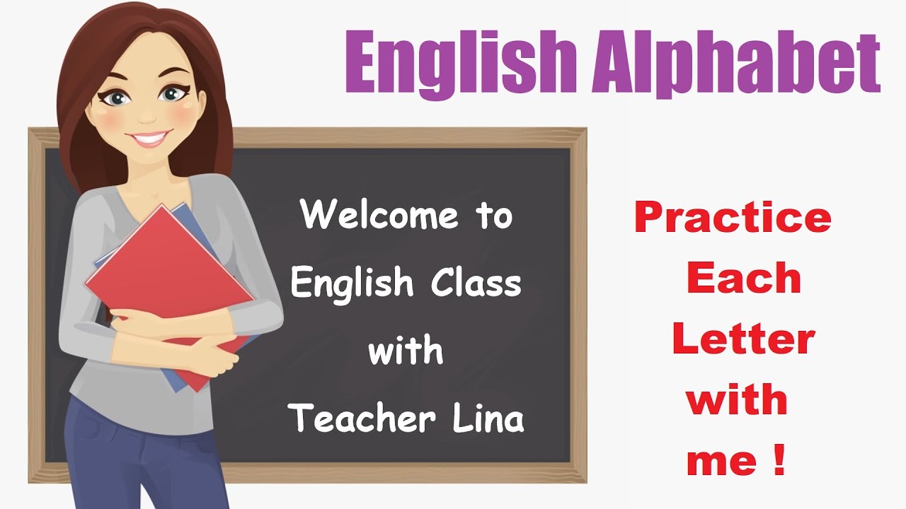 ENGLISH ALPHABET: Practice Each Letter With Repetition - YouTube