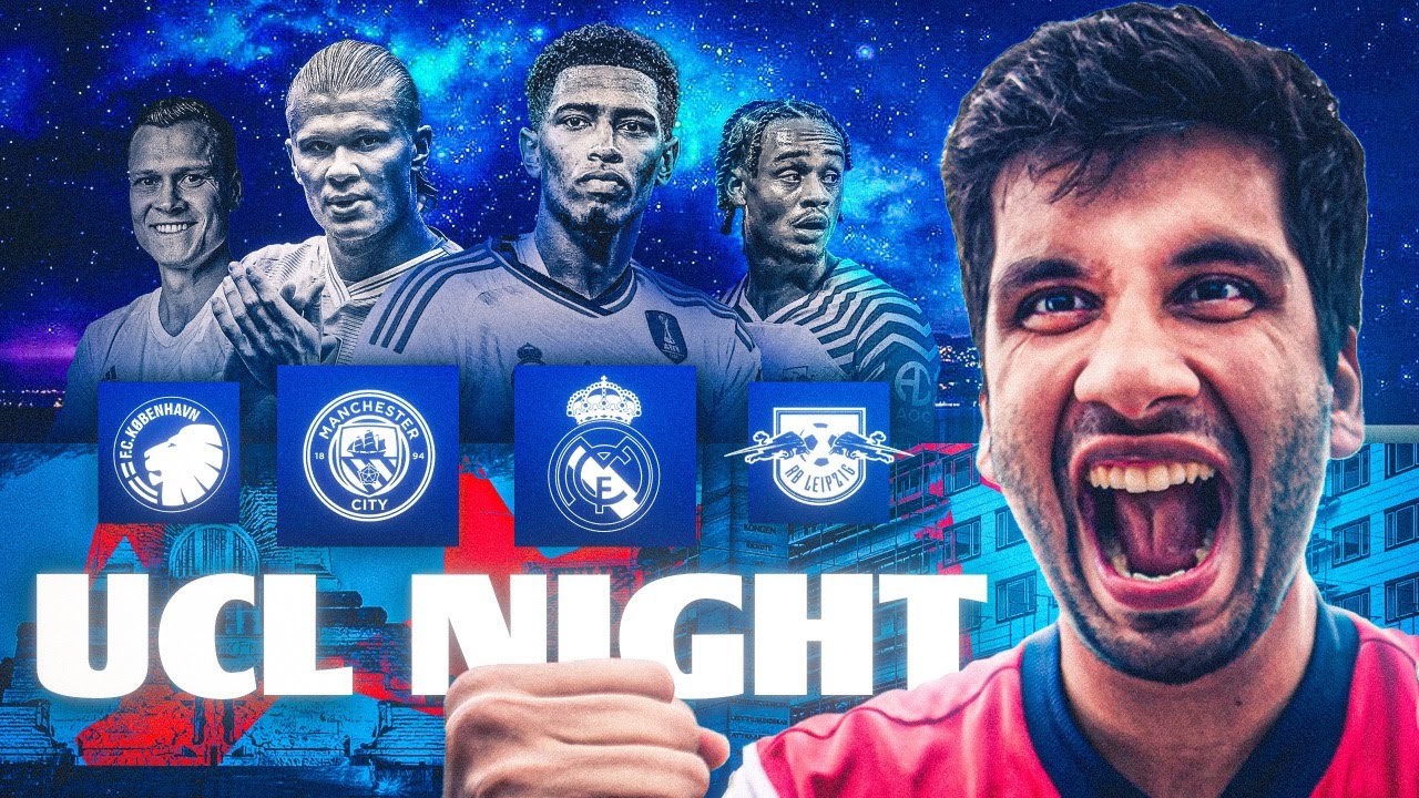 UCL Nights are back! | Real Madrid vs RB Leipzig & Man City vs Copenhagen - YouTube
